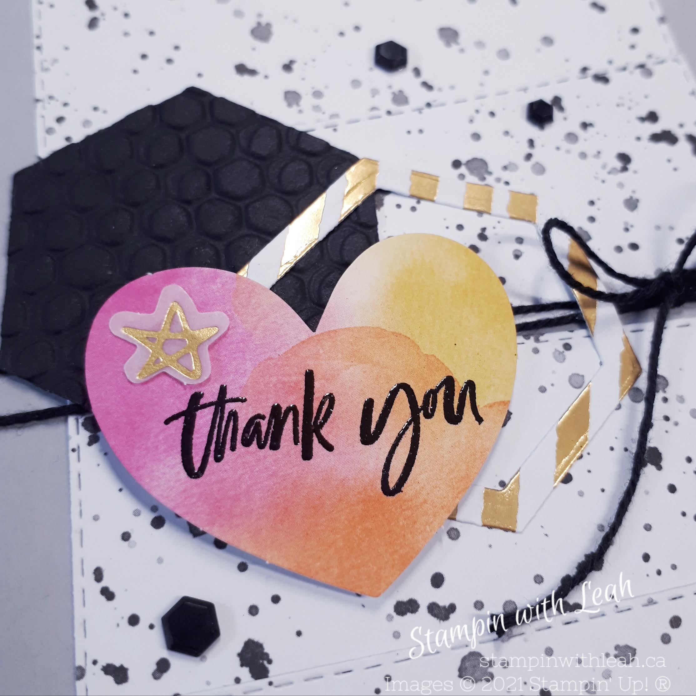 Abstract Beauty Card | Stampin With Leah