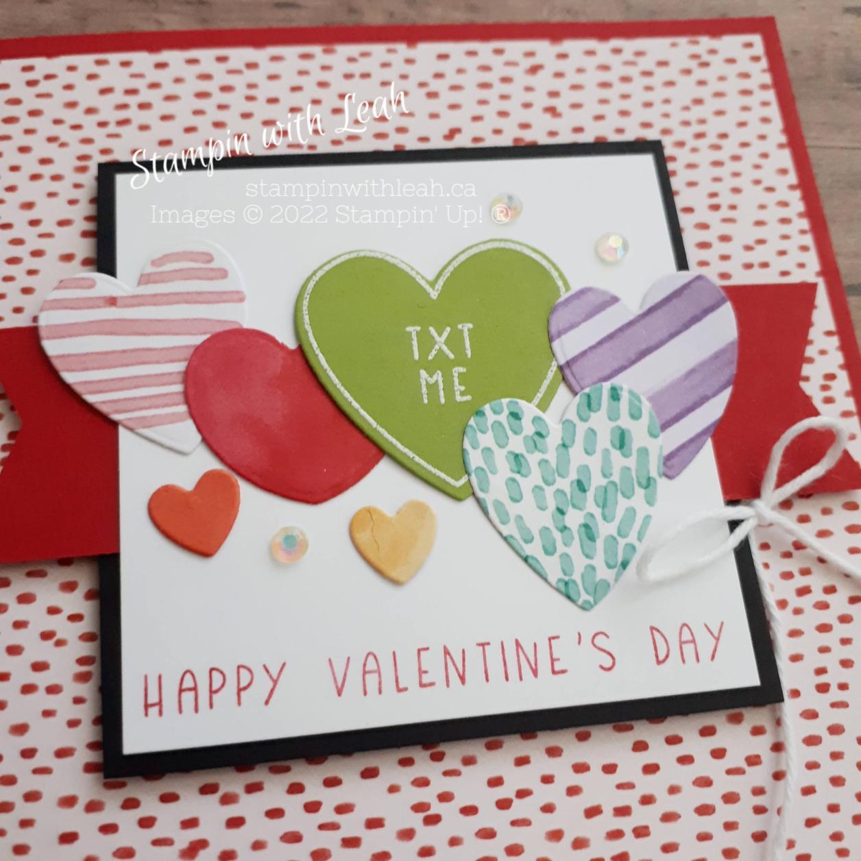 Sweet Conversations Cards | Stampin With Leah