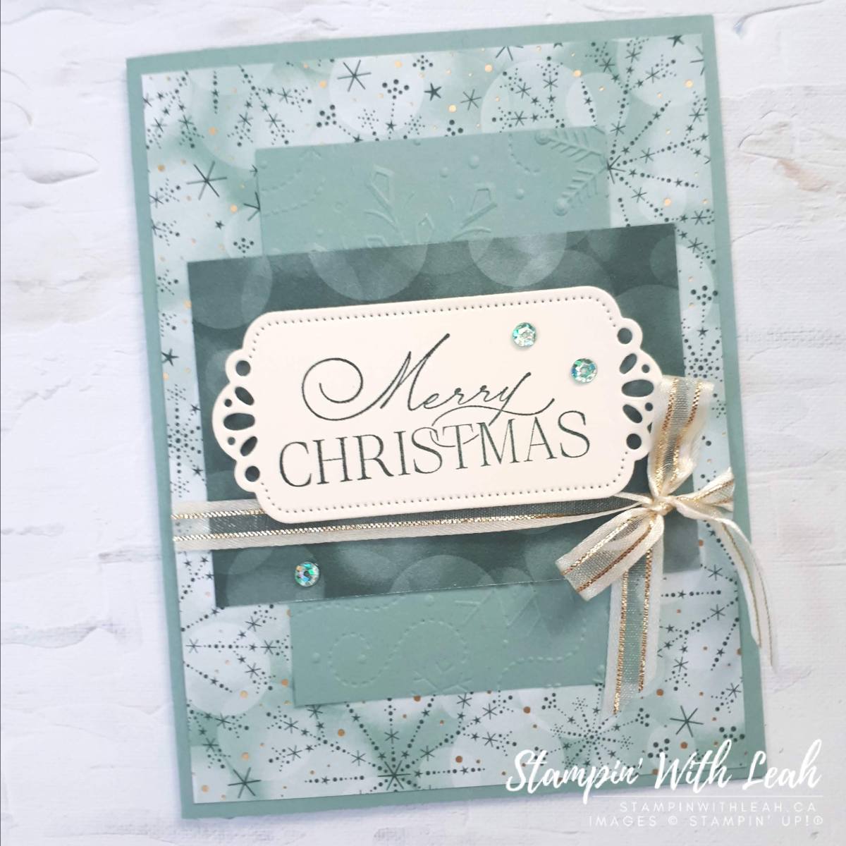 Brightest Glow Card | Stampin With Leah