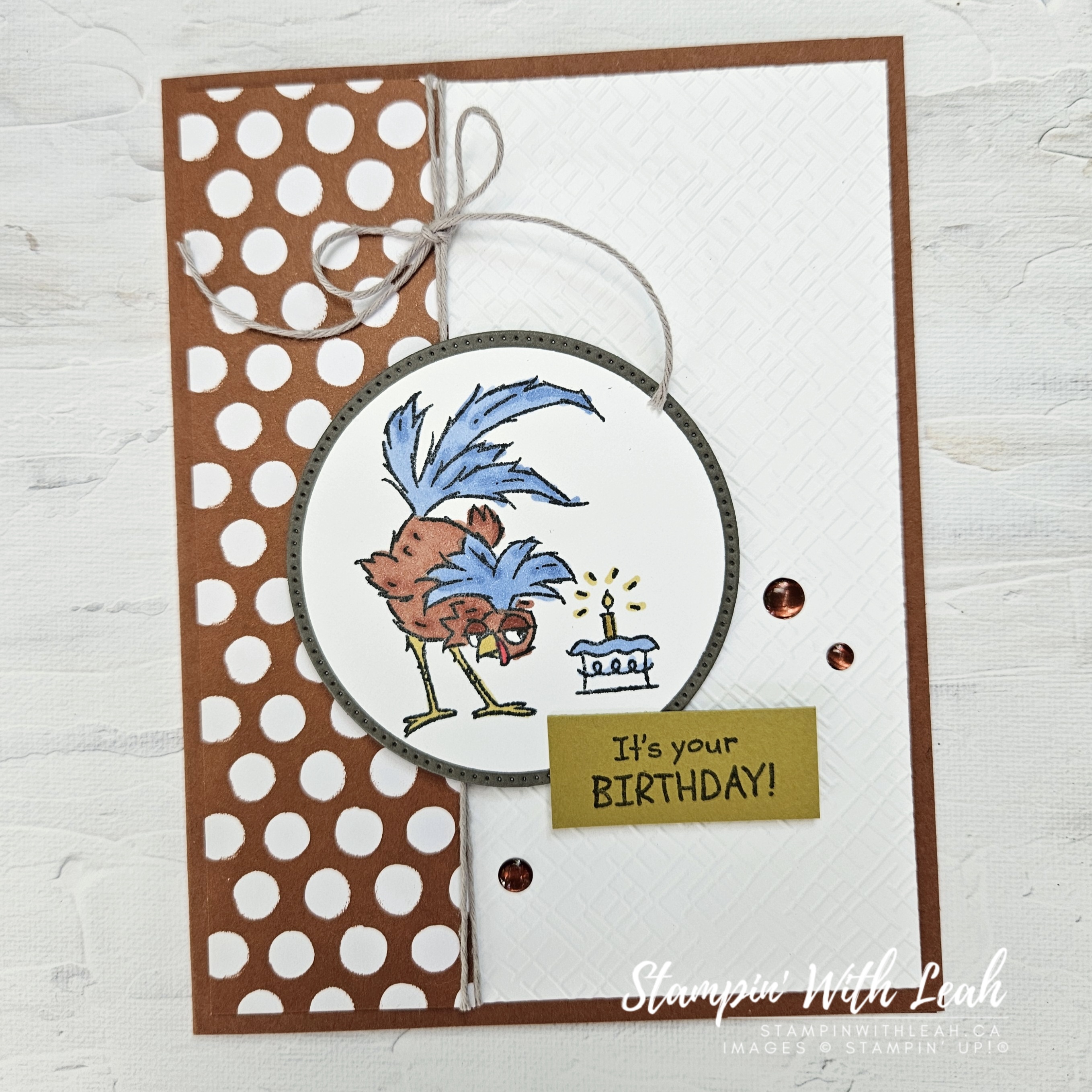 Hey Chuck Card Class To Go | Stampin With Leah