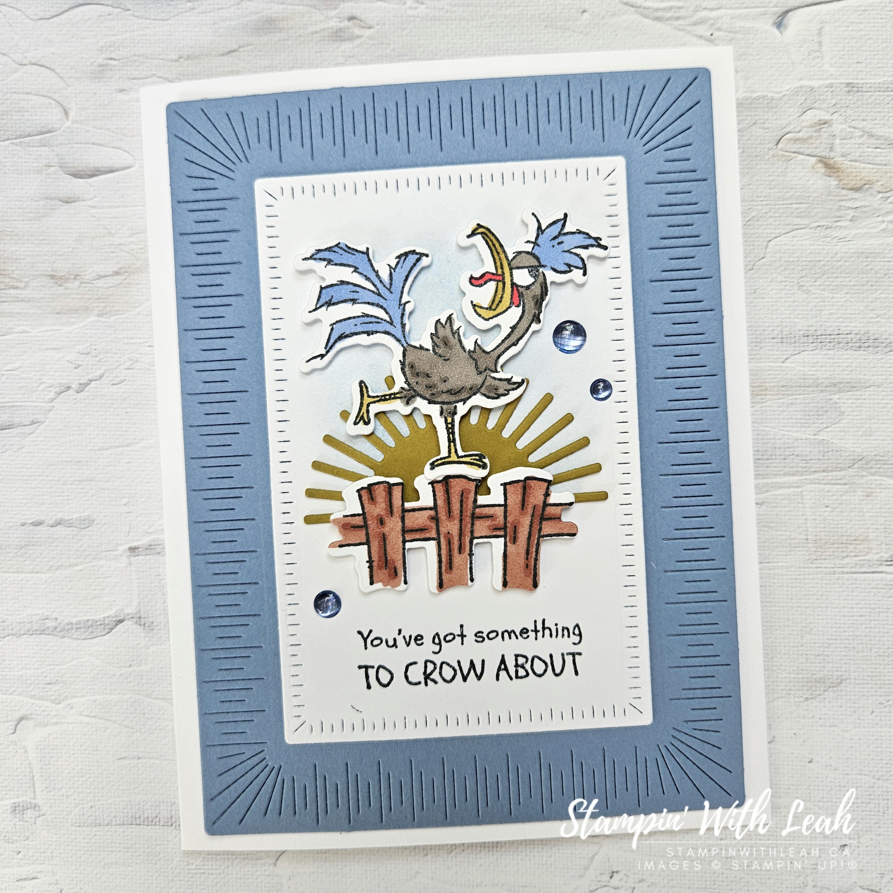 Hey Chuck Card Class To Go | Stampin With Leah