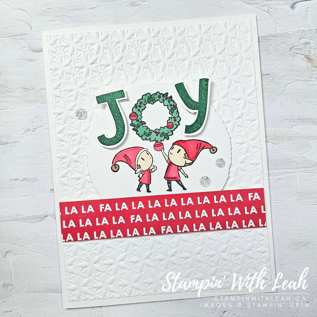 Jolly Words Card Class To Go | Stampin With Leah