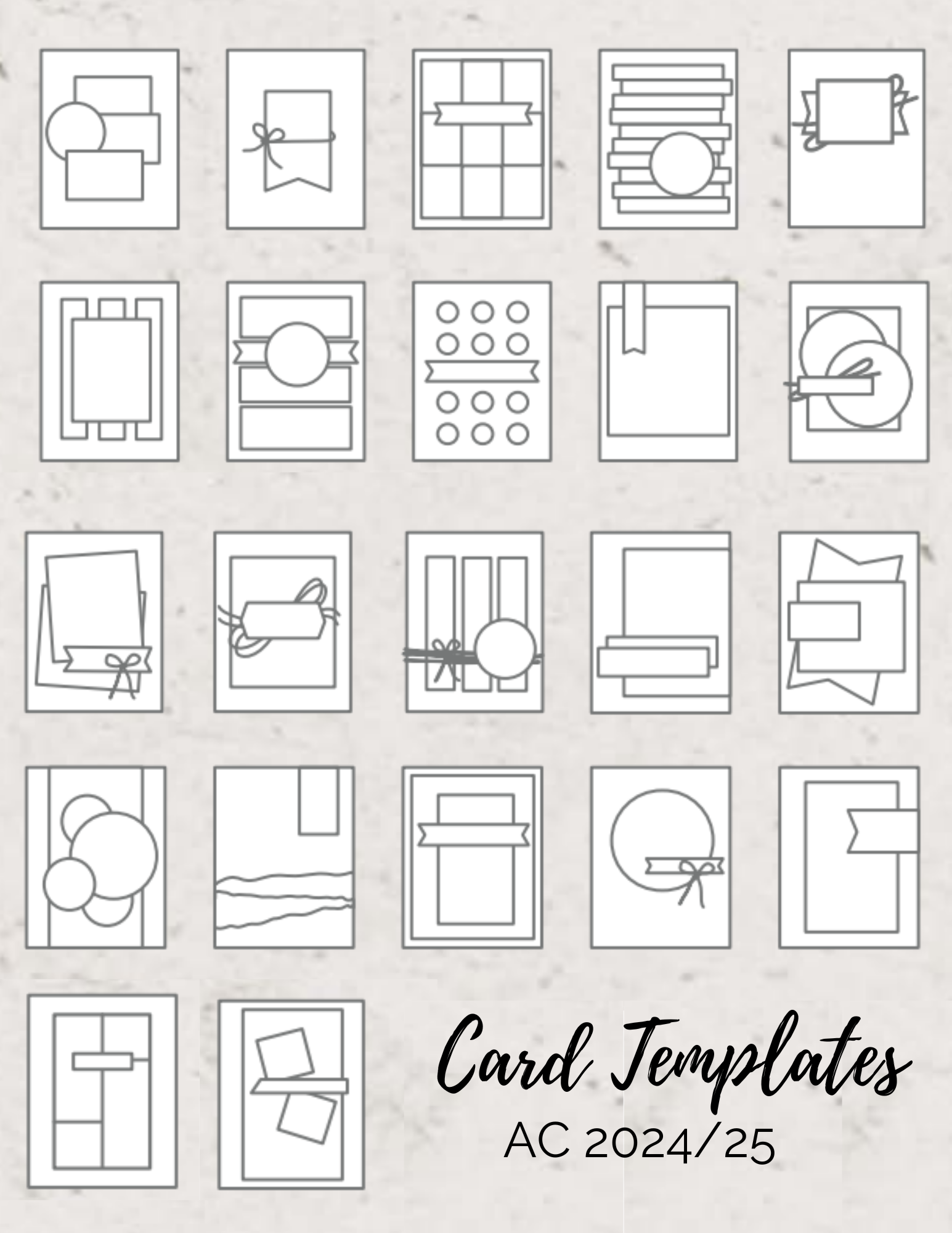 July 2024 – 1 Layout/ 3 Cards | Stampin With Leah