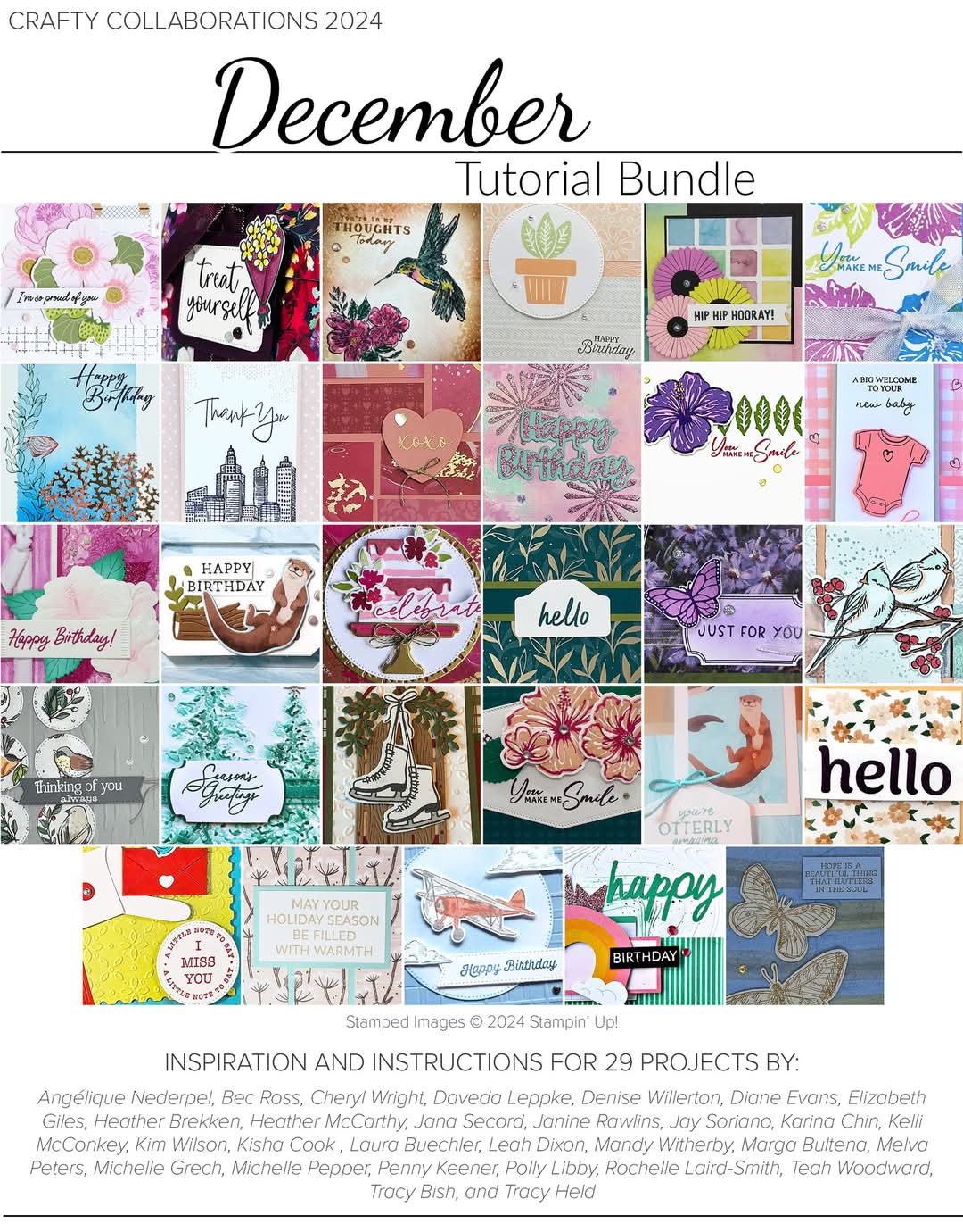 Coast to Coast Creators Blog Hop: December 2024 Sketch Challenge Card ...