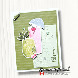 1 Layout, 3 Cards – Featuring Celebratory Sips DSP! | Stampin With Leah