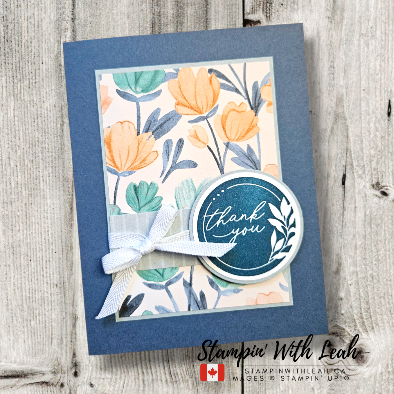 Coffee & Cards August 2025 Replay | Stampin With Leah