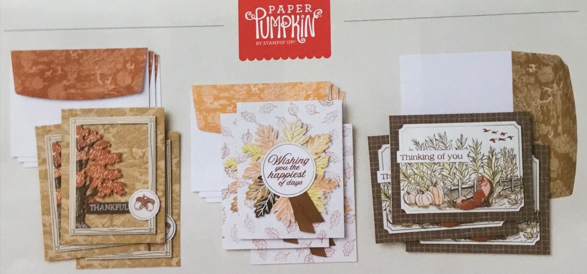 September 2025 Paper Pumpkin – Fall For Toile Unboxing & Alternative ...